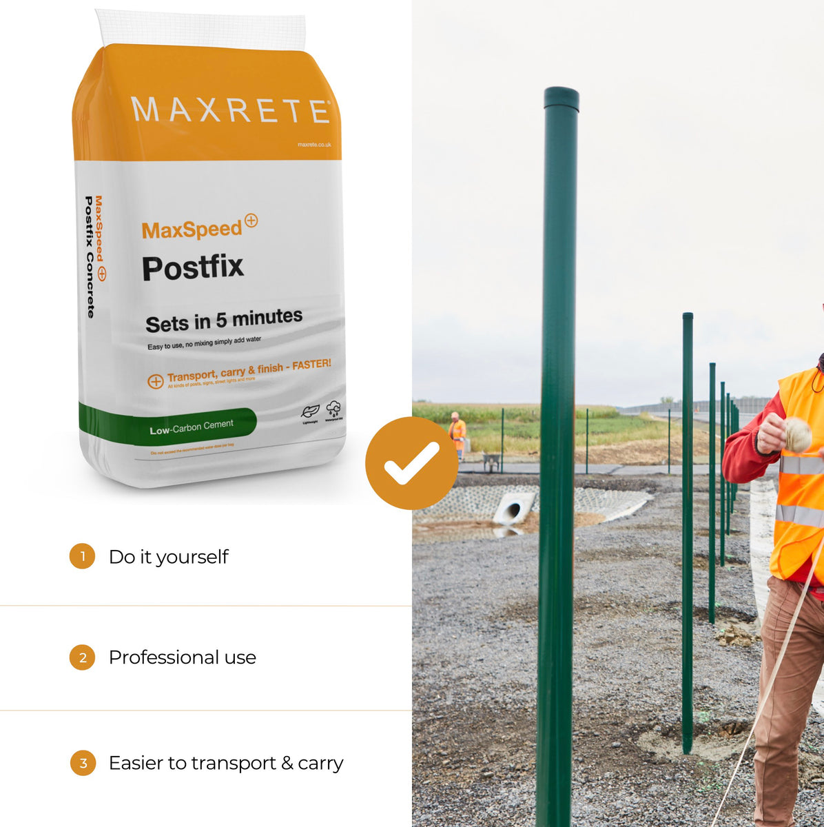 MaxSpeed Postfix Concrete – Maxrete®